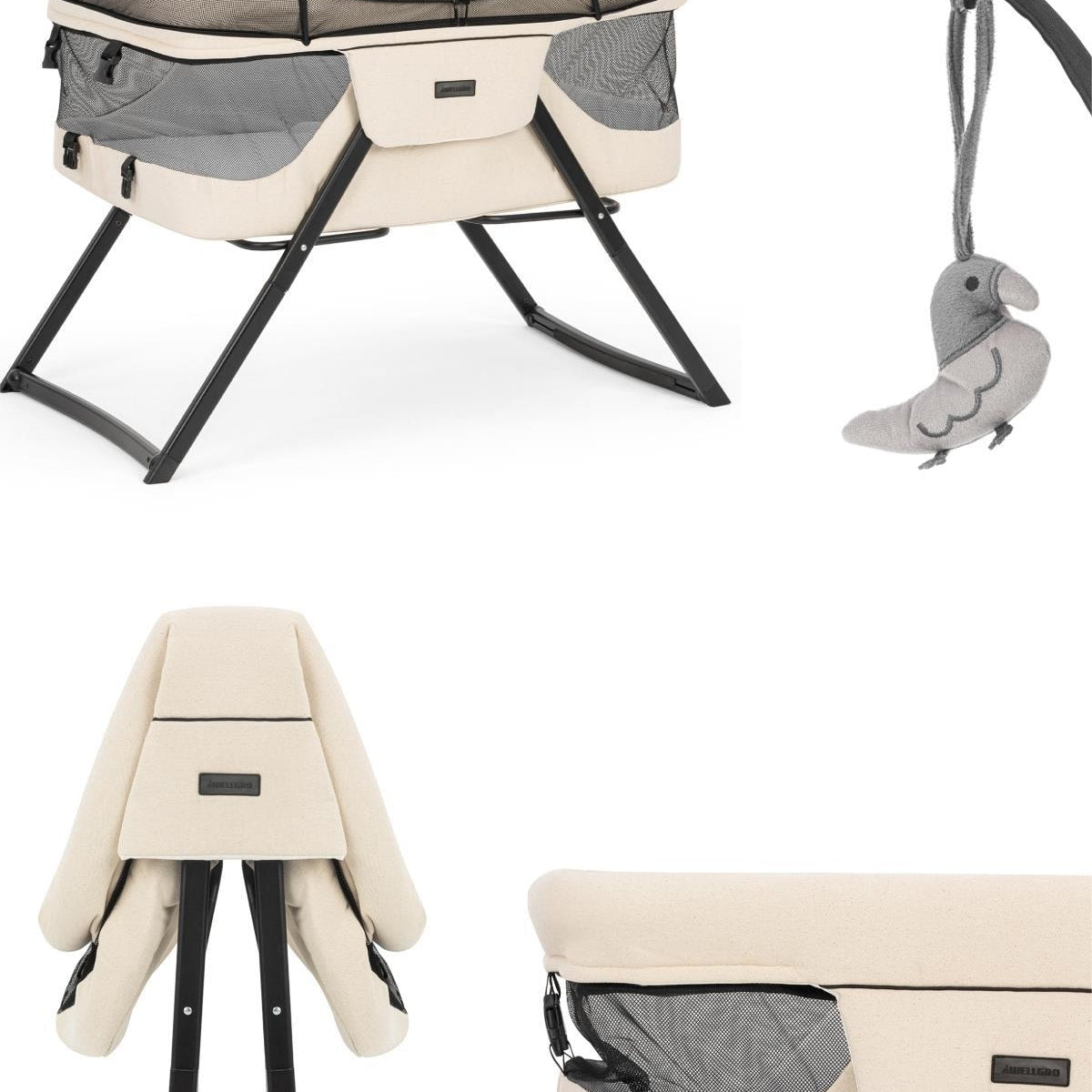 Folding Mother Side Cradle, Rocking Baby Cradle – Swordslife