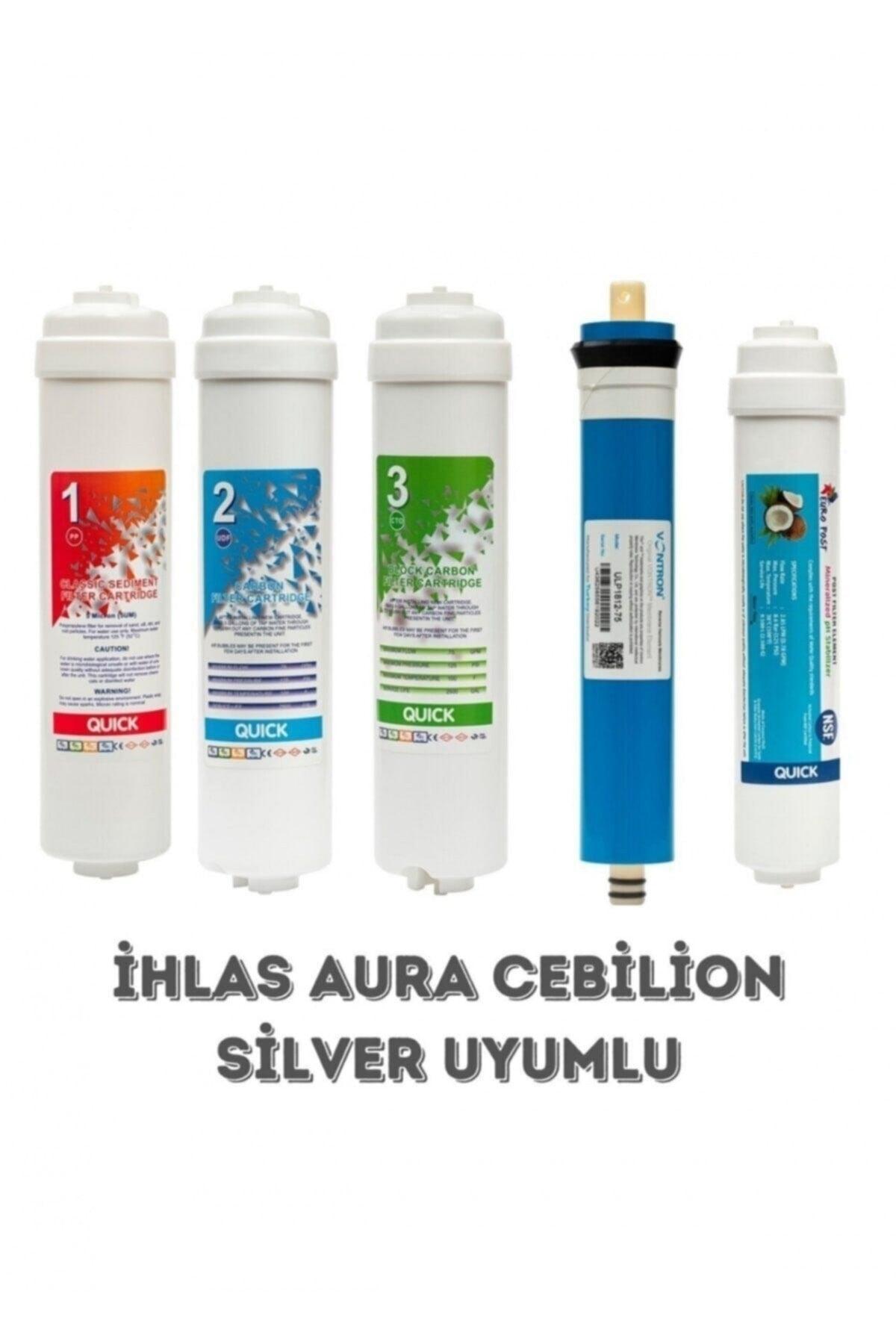 Aura Cebilon Silver Wasserfilter-Kompatibles 5-Filter-Set – Swordslife