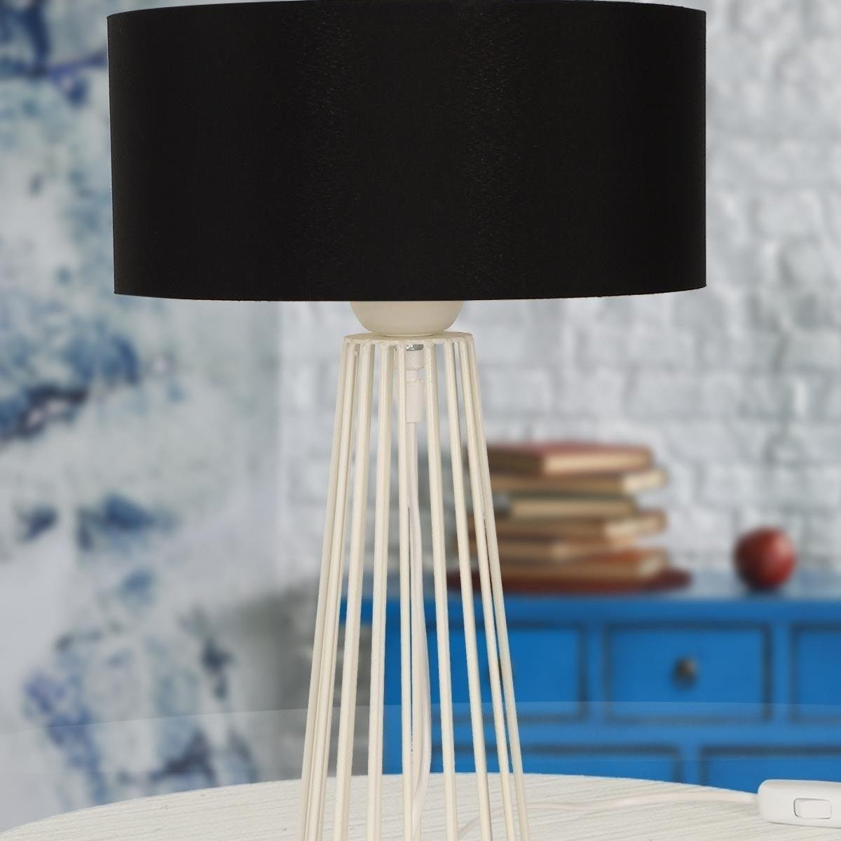 Philippine Table Lamp White Black Hat – Swordslife